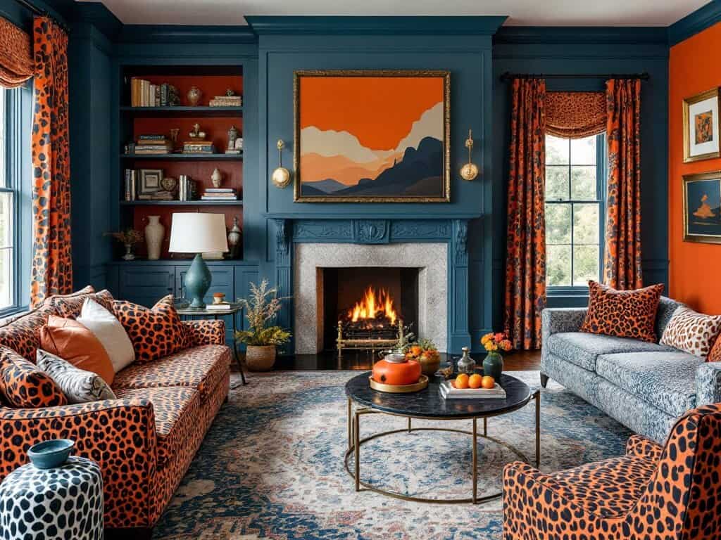 Bold and Chic Animal Print Living Room Ideas