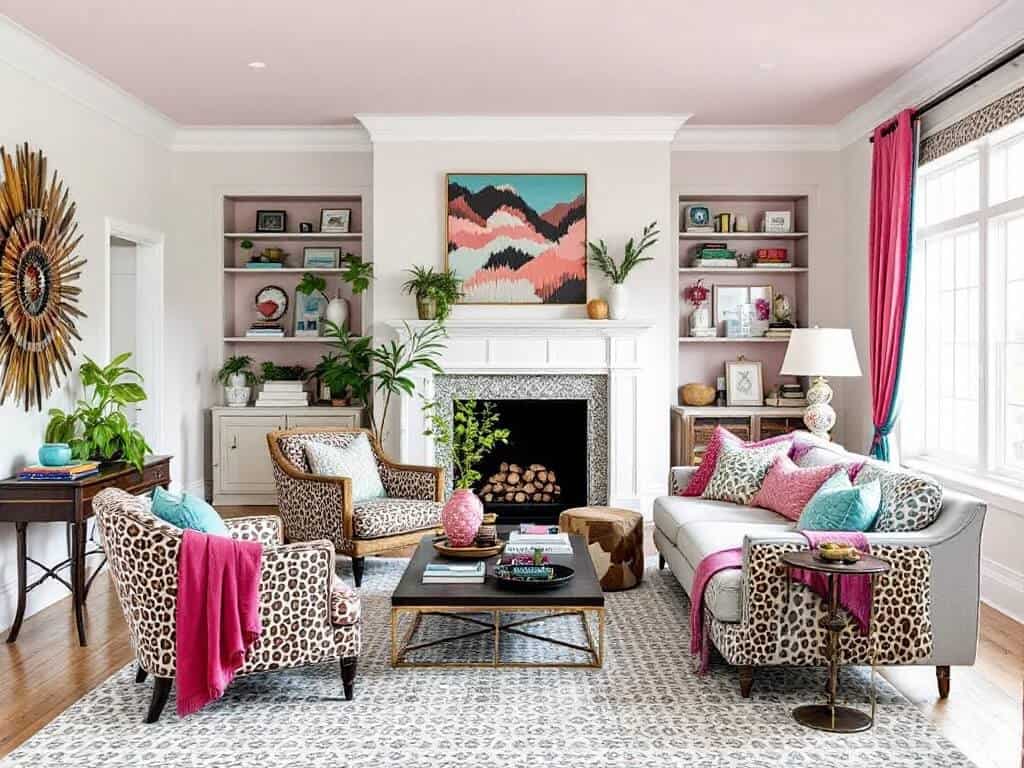Bold and Chic Animal Print Living Room Ideas