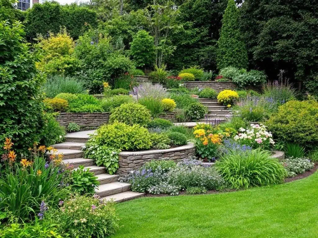 Tiered Garden Ideas To Transform Your Sloped Backyard - Home In The ...