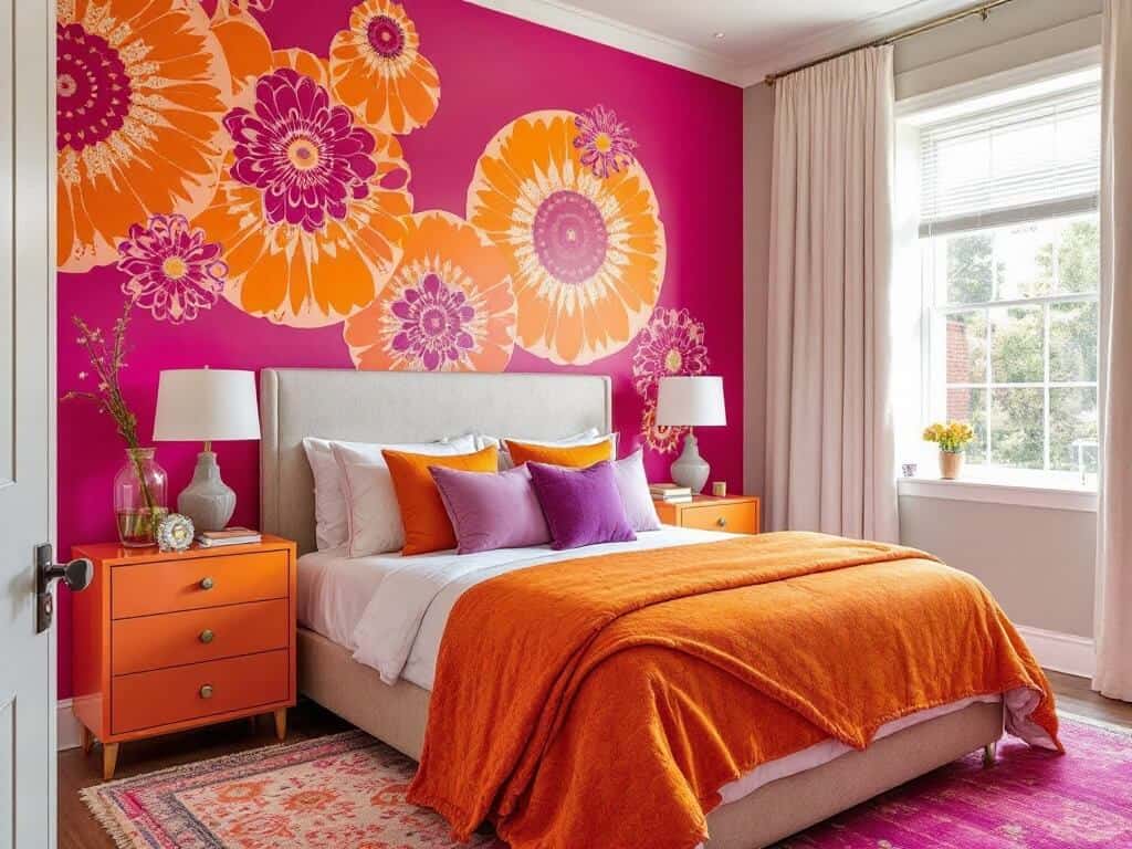 Stunning Tangerine Orange Interior Decor Ideas - Home In The Pastures