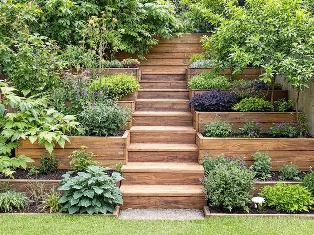 Tiered Garden Ideas To Transform Your Sloped Backyard - Home In The ...
