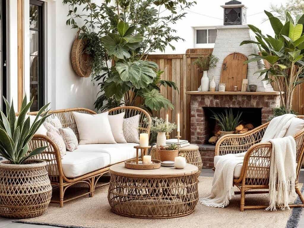 How to Create a Stunning Boho Outdoor Space - Home In The Pastures