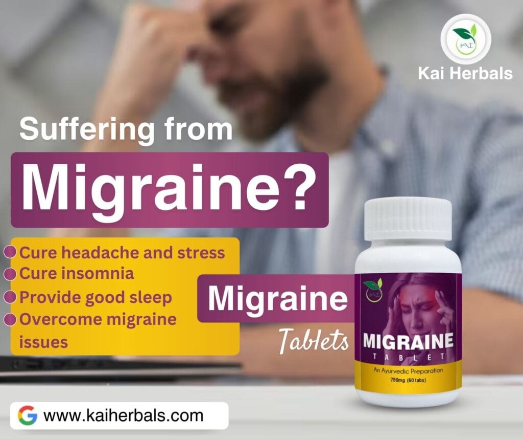 MIGRANE TABLETS - Kai Herbals