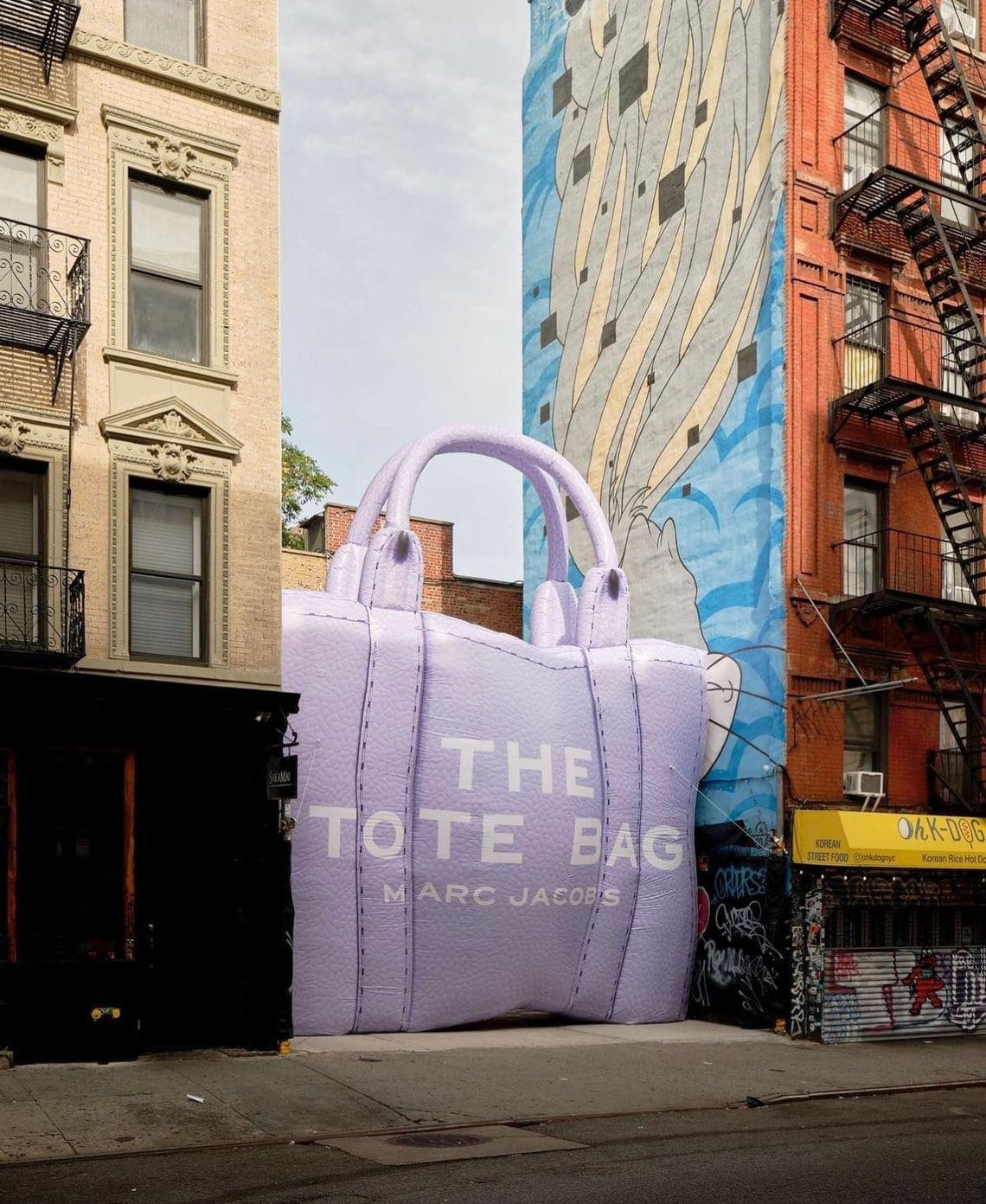 Marc Jacobs — Tote Bag By PLAYLAB, INC. – THEINSPIRATION.COM