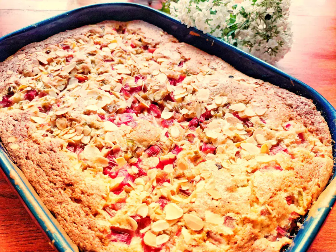 Rabarber bradepandekage