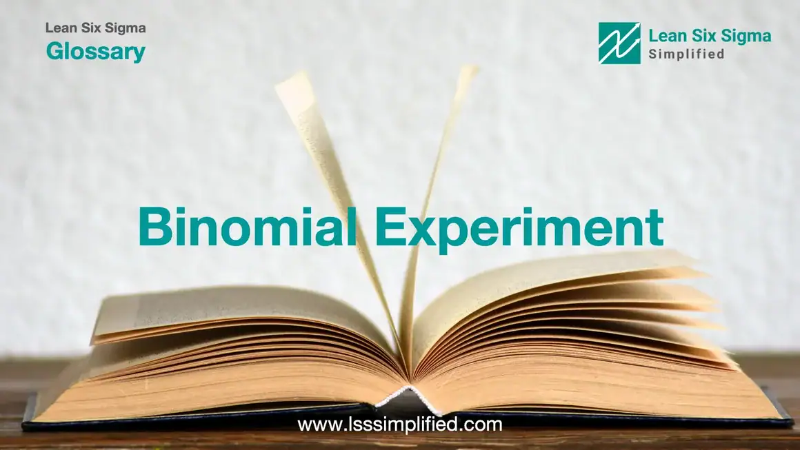 Binomial Experiment - Lean Six Sigma Glossary - LSSSimplified