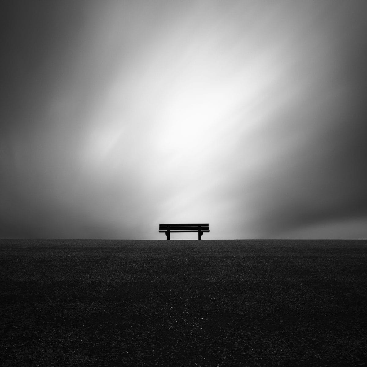 object photography black and white