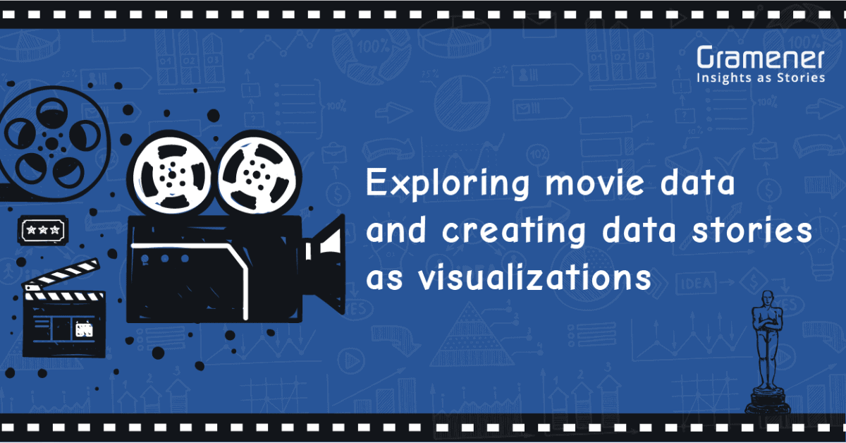 Exploring movie data and creating data stories as visualizations