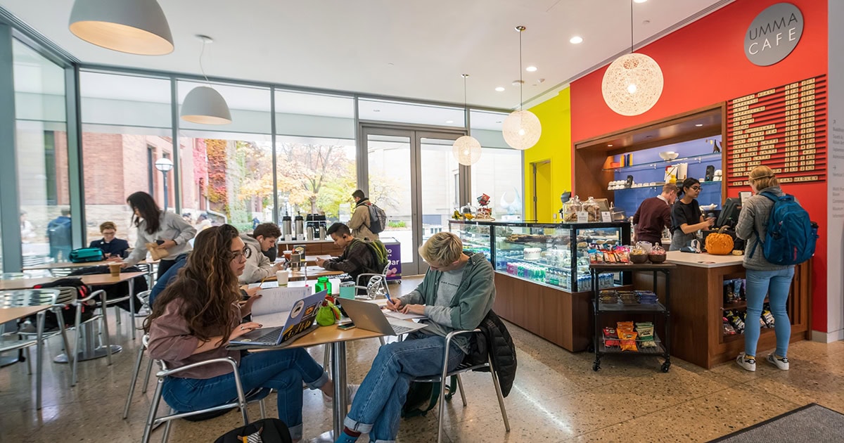 The Campus Café Scene - Alumni Association of the University of Michigan