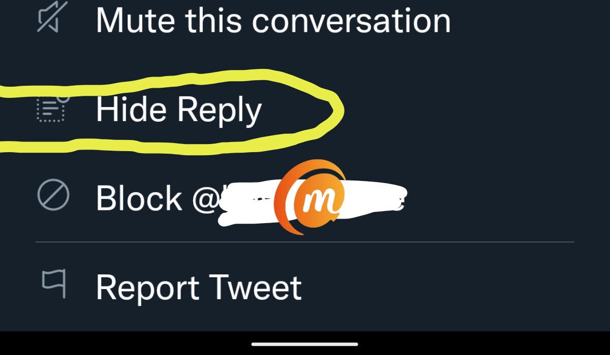 How to hide and unhide a reply on your tweet (US) - MobilityArena