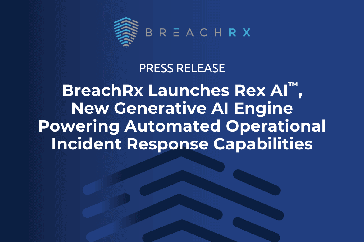 BreachRx Launches Rex AI, Powering Incident Response