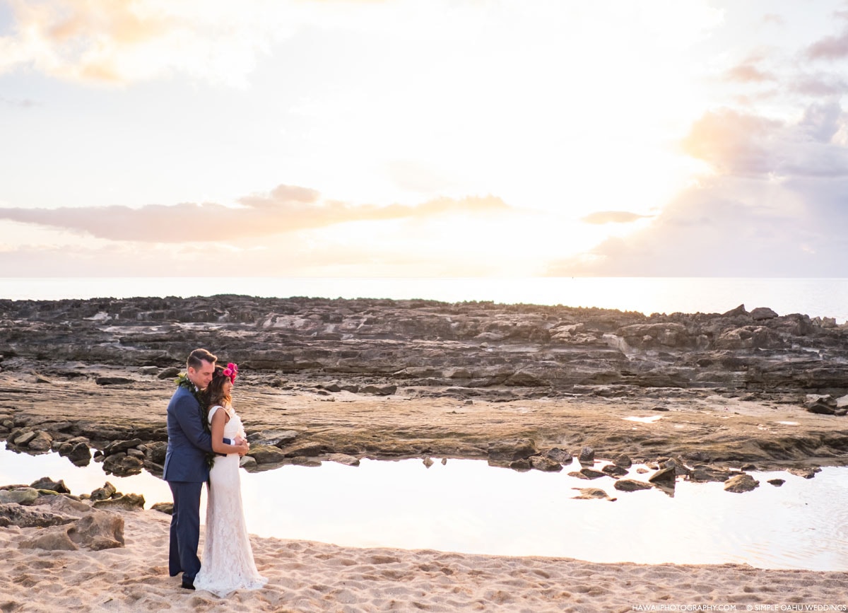 Simple Oahu Wedding - Oahu - Hawaii Photography
