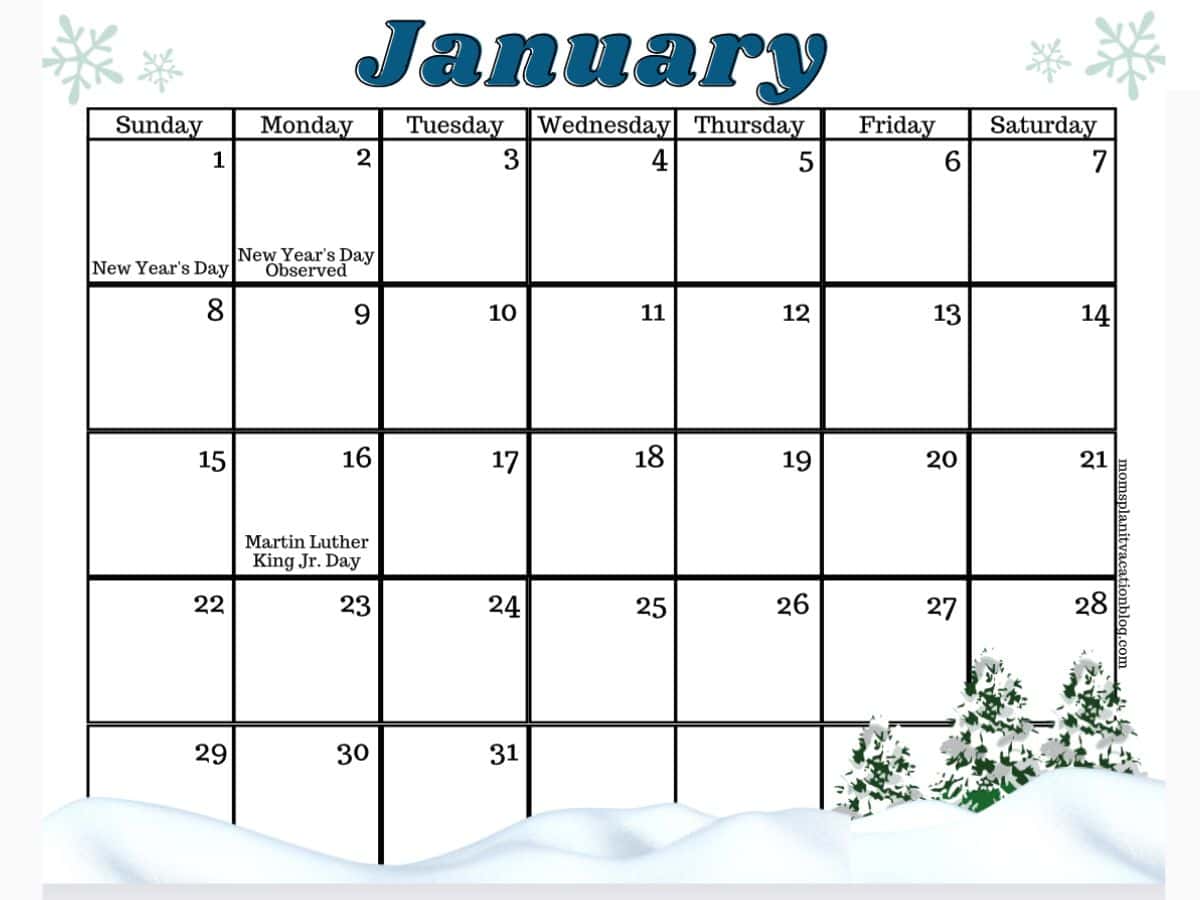 Snow Calendar 2025 - Winna Catlaina Snow Calendar 2025 - Winna Catlaina