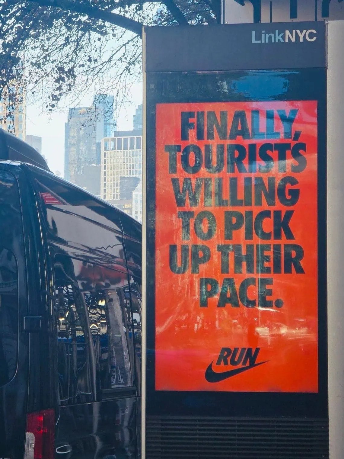 Nike — NYC Marathon OOH – THEINSPIRATION.COM