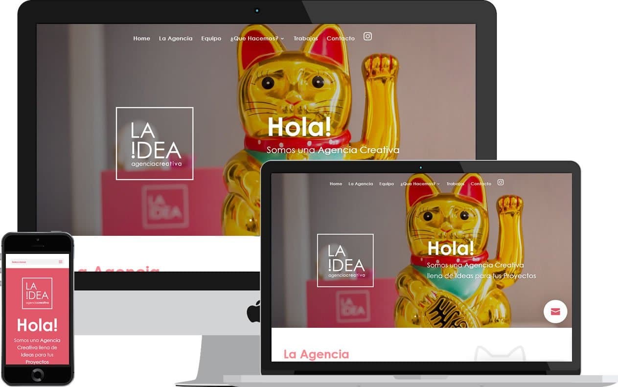 Sitio web La Idea - Diseño web Rosario