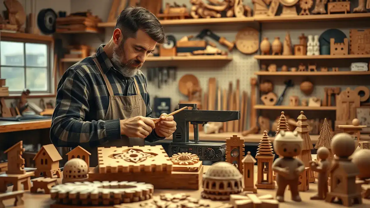 Handwerkskunst Pur: Die Schönsten Dekupiersäge Vorlagen für Kunstliebhaber