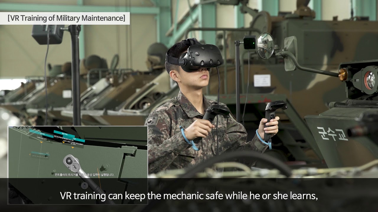 Virtual Reality in Military and Defence Industry