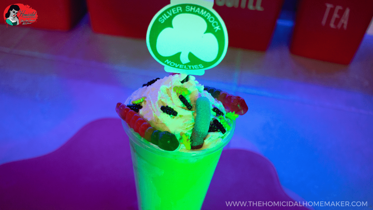 Silver Shamrock Shake inspired by Halloween 3: Season of the Witch (1982)