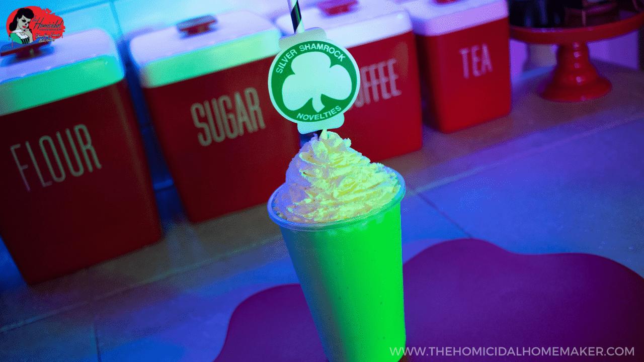 Silver Shamrock Shake inspired by Halloween 3: Season of the Witch (1982)