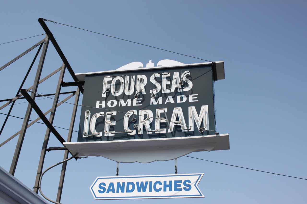 The Best Ice Cream in New England: Four Seas and Round Top
