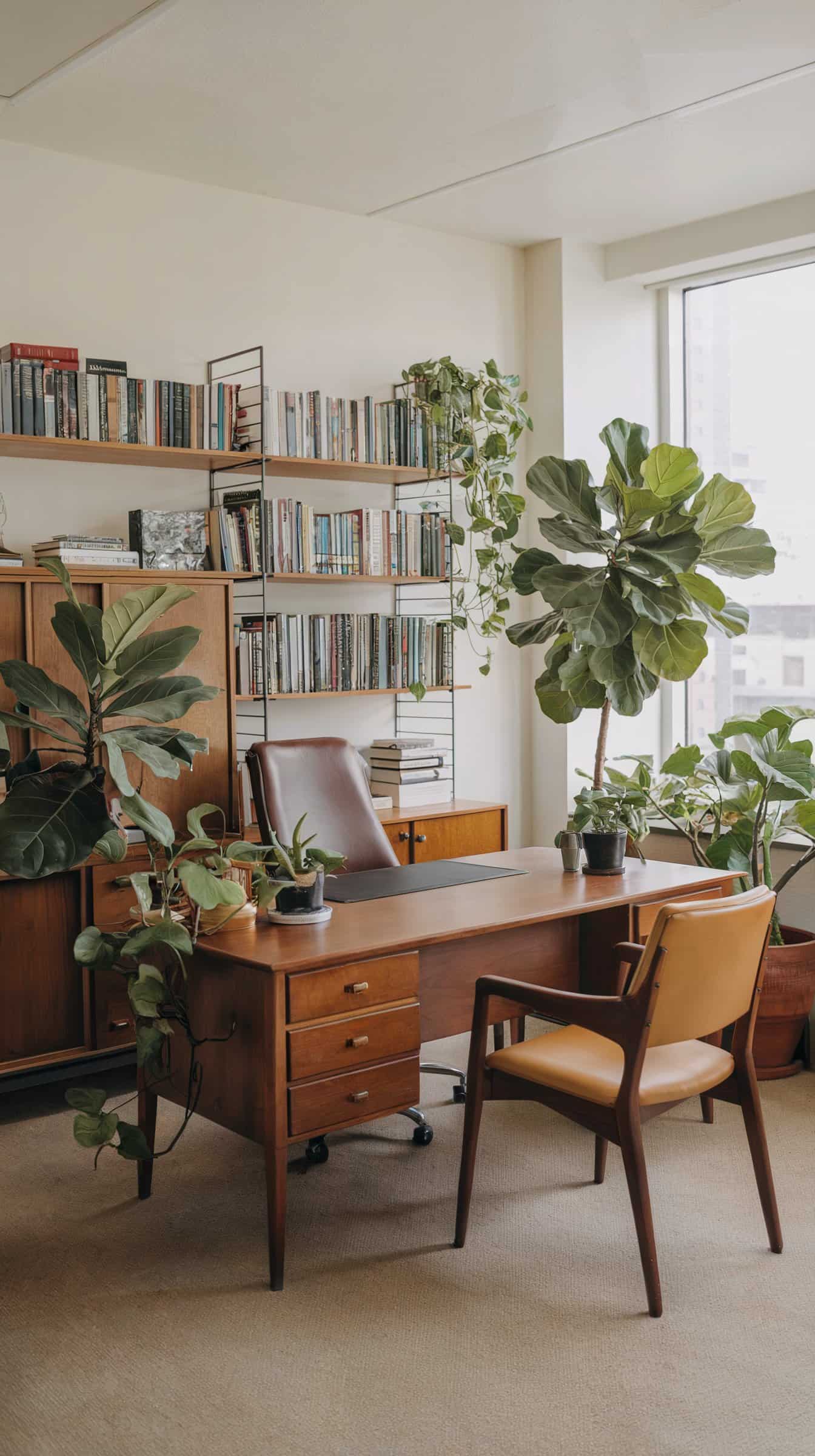 Simple Steps to Perfect Mid-Century Modern Office Style