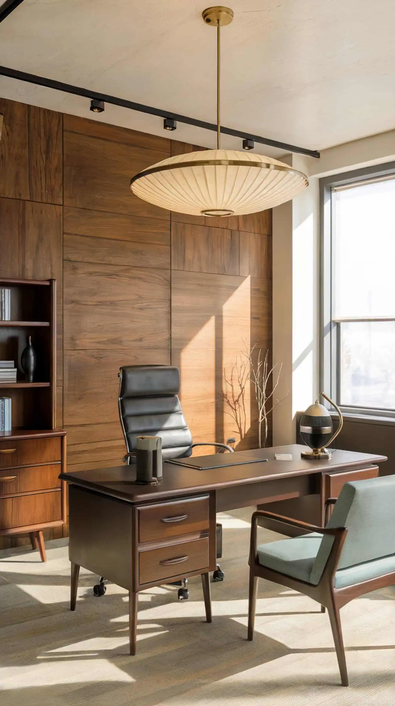 Simple Steps to Perfect Mid-Century Modern Office Style