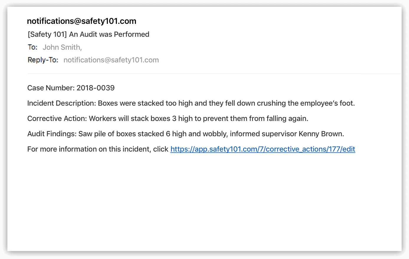 Alerts & Reminders | Safety 101 Help Site