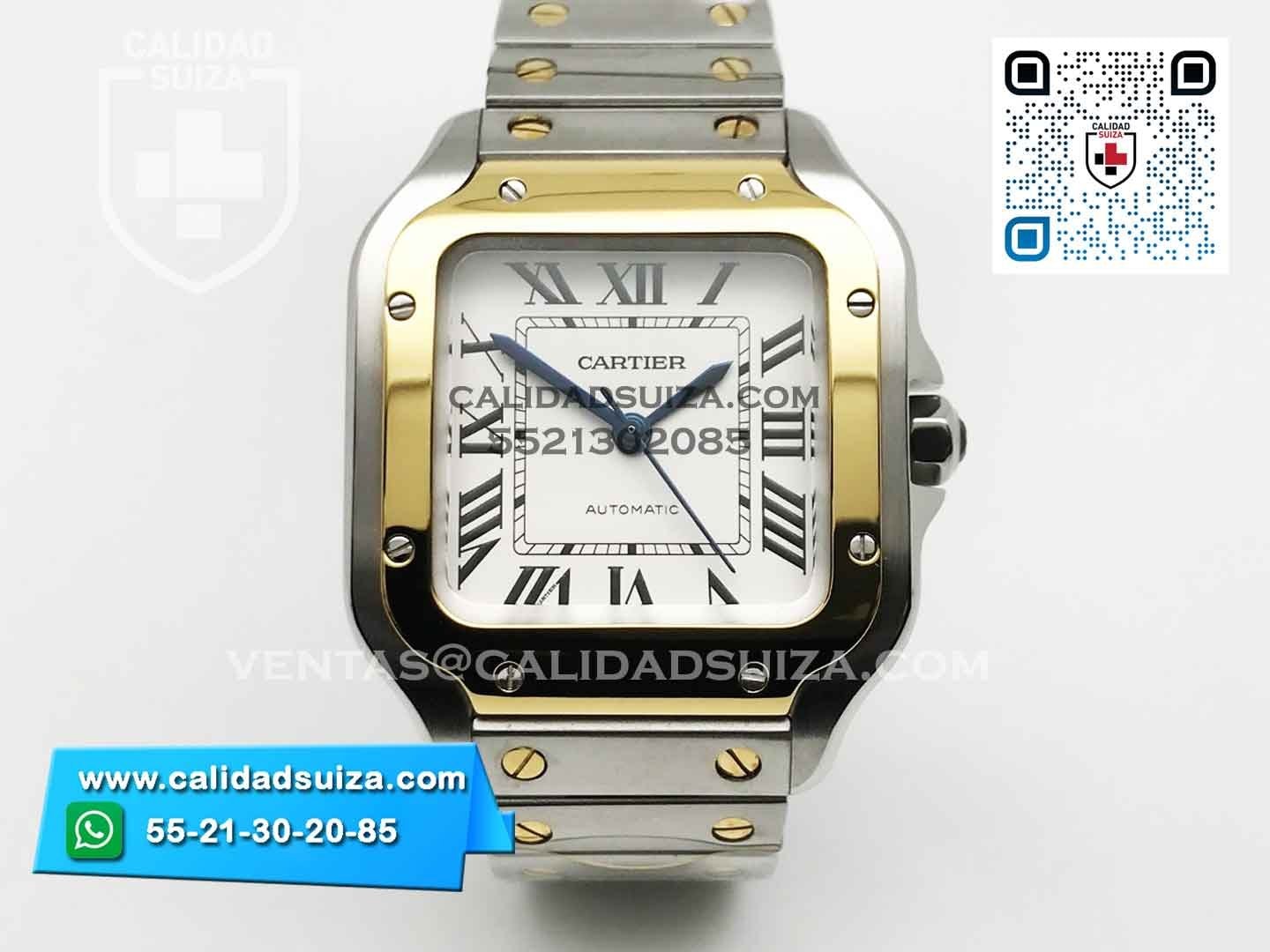 Cartier Santos 100 40mm - Calidad Suiza