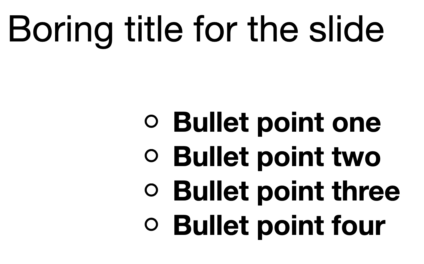 How Do I Replace Bullet Points In My Presentation Make Better how-do-i-replace-bullet-points-in-my-presentation-make-better
