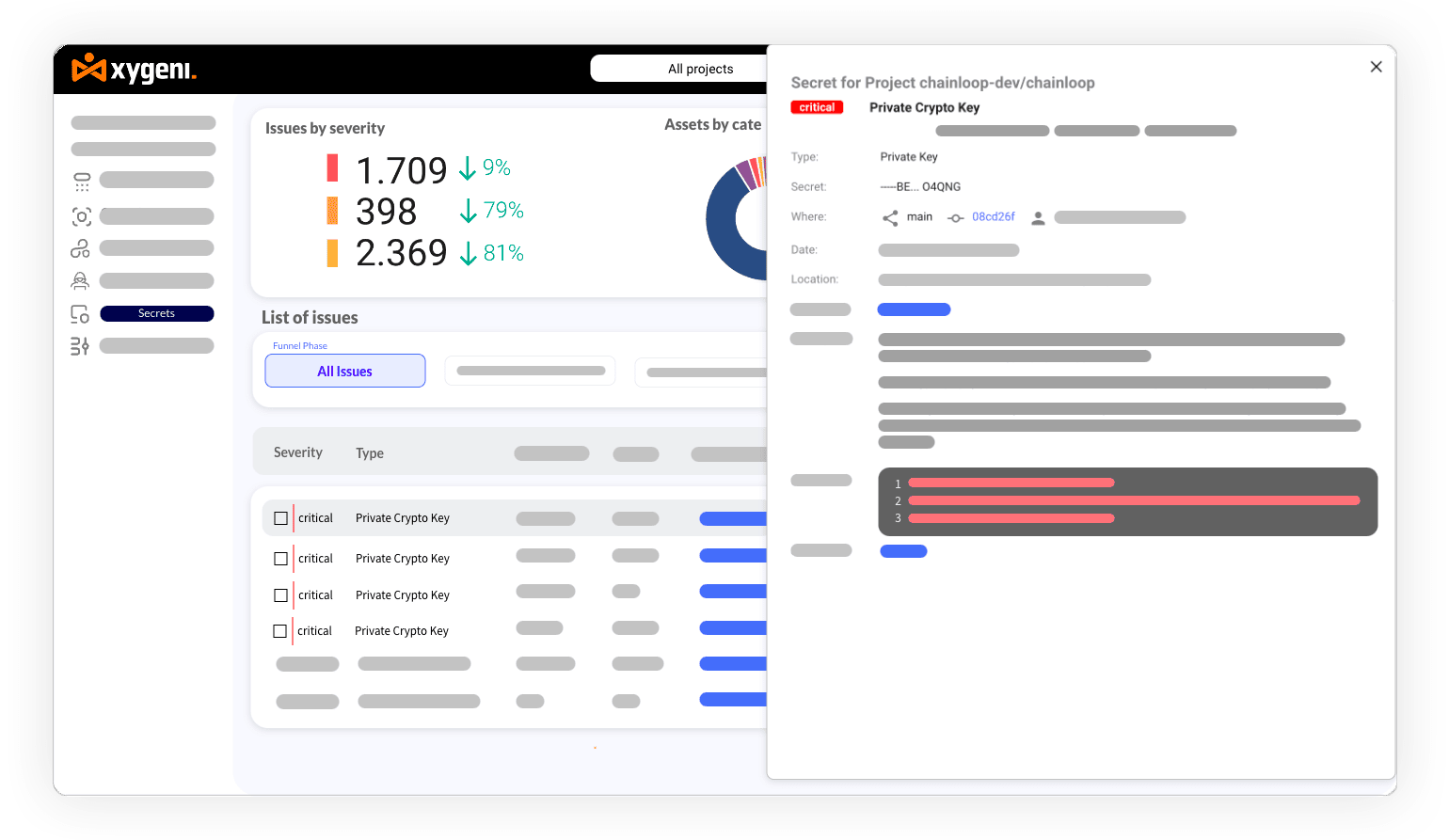 Xygeni Secrets Security - Xygeni | Software Supply Chain Security