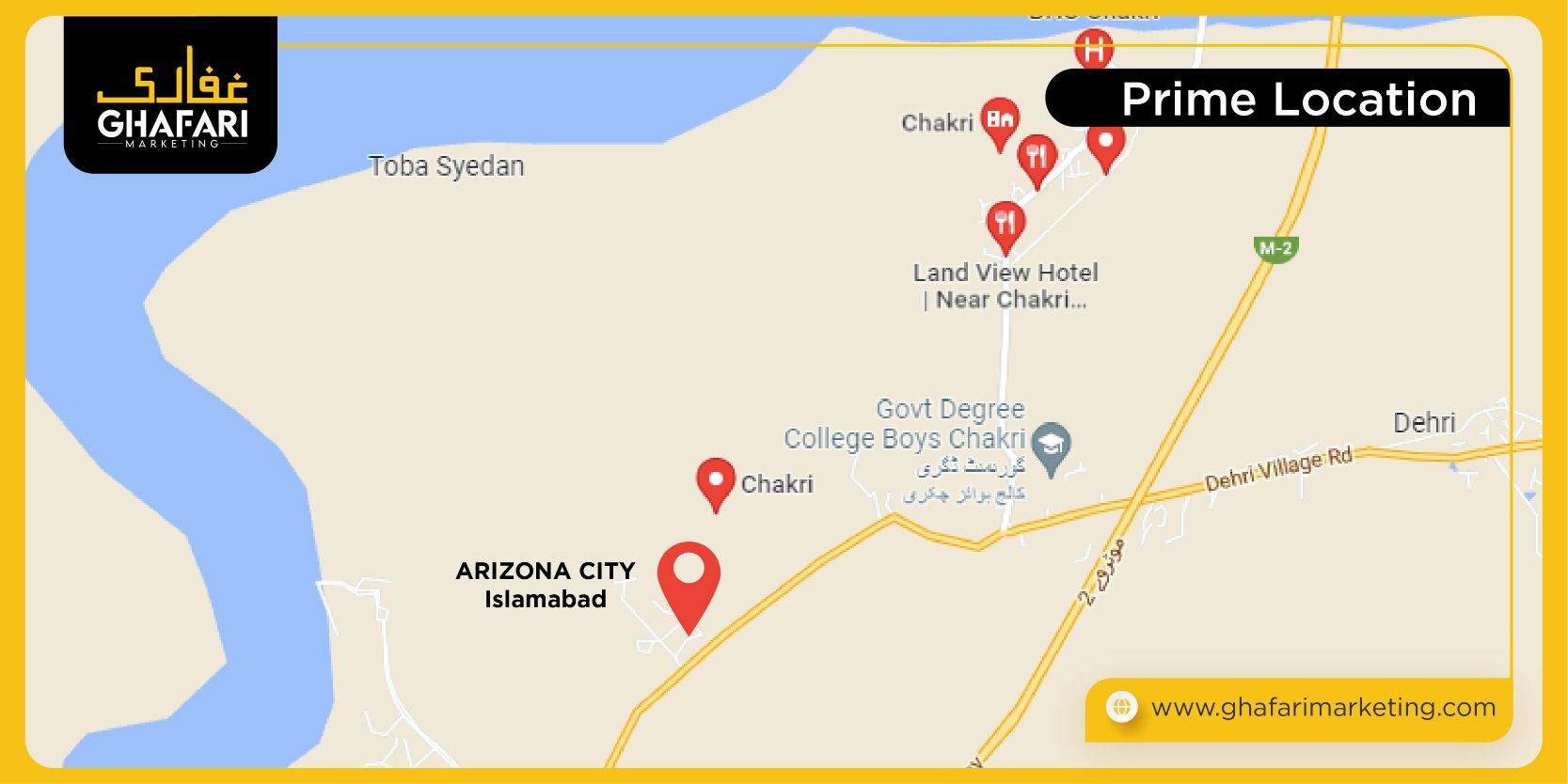 Arizon City Islamabad | Location Map | NOC | Payment Plan