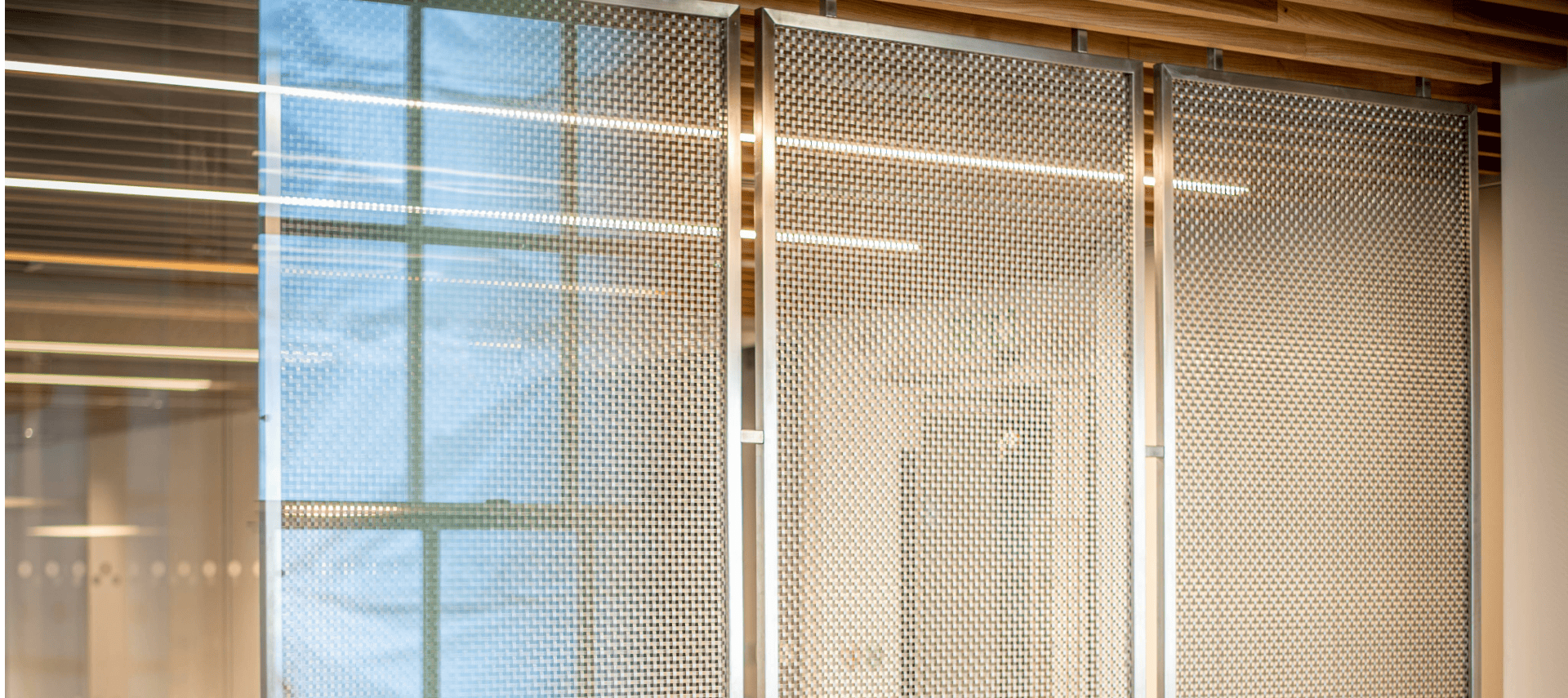 The Advantages of Using Metal Mesh as Room Dividers | Amron Architectural