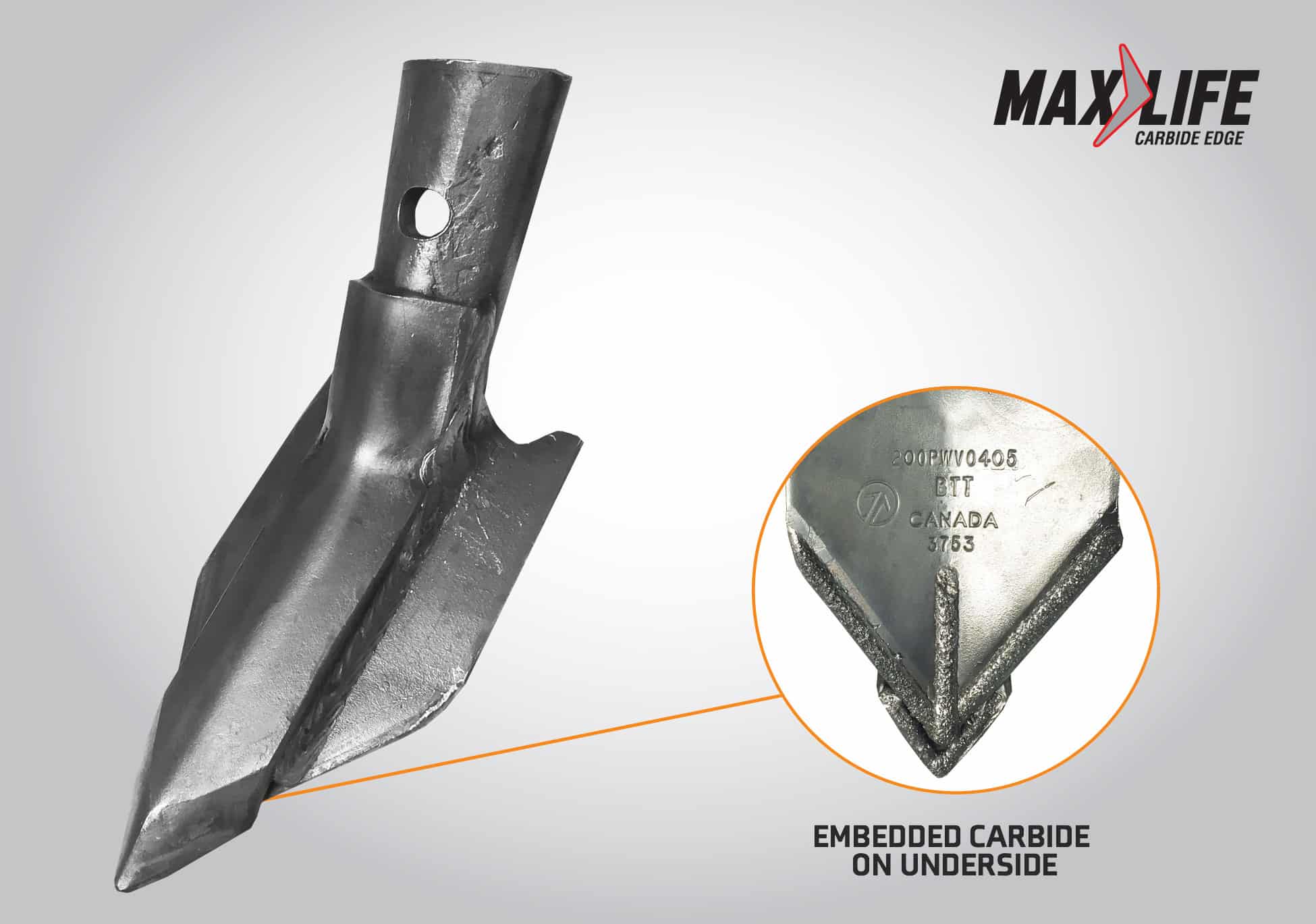 MAX LIFE™ Tungsten Carbide | Bourgault Tillage Tools