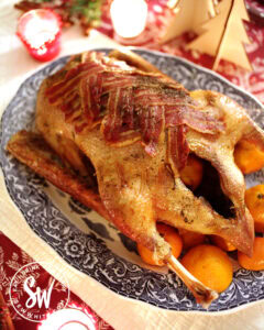 How to cook goose - Easy Christmas roast goose - Sew White
