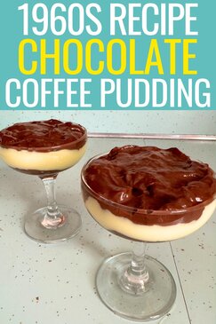 Easy Chocolate Coffee Pudding (1960s Recipe) - Retro Housewife Goes Green