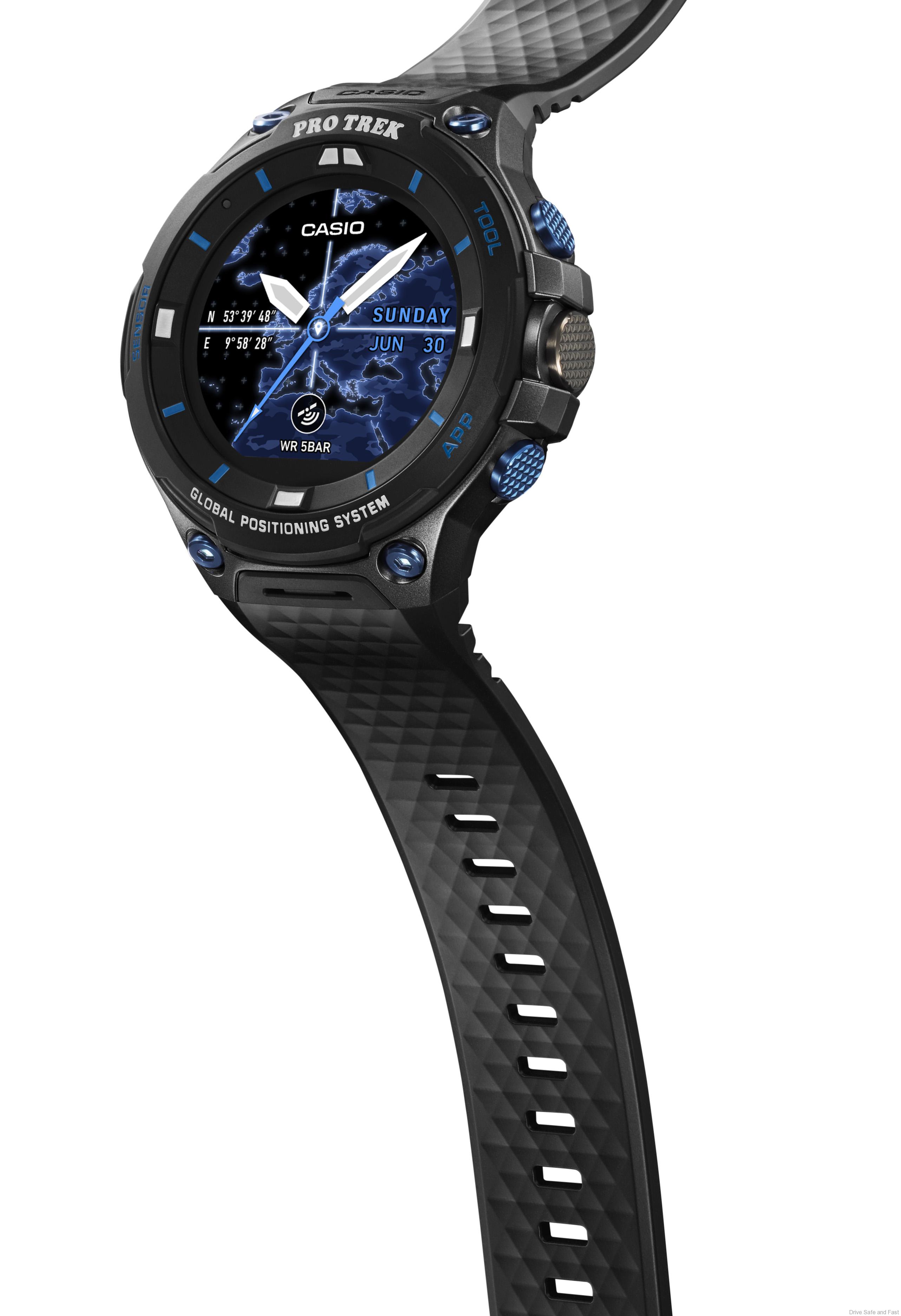 Meet the Casio PRO TREK Smart WSD-F20 wrist device