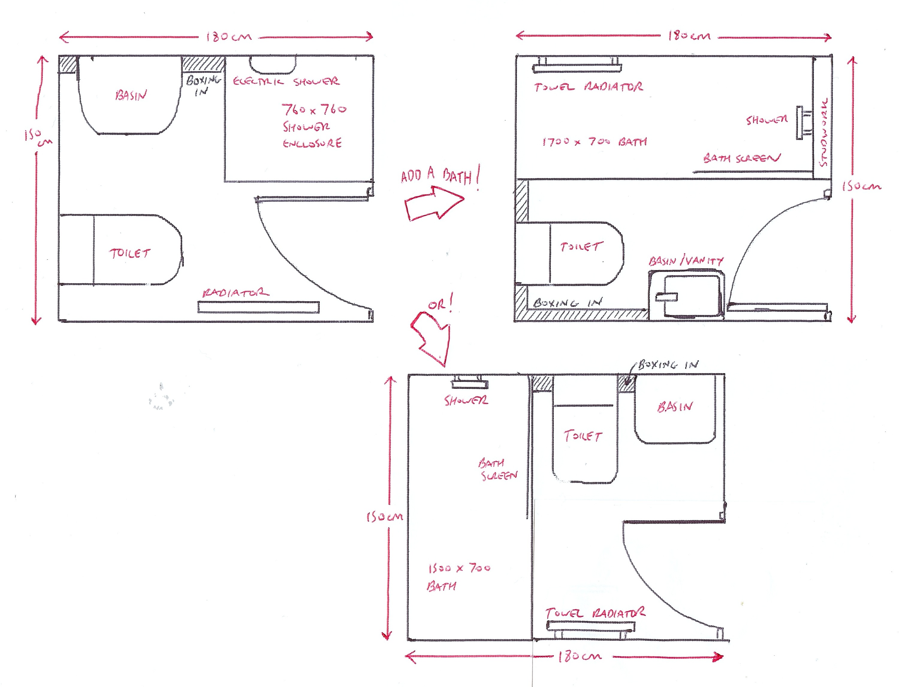 Bathroom Building Plans Small House Plans 20x26 Feet 6x8 Meter 2 Bed 1