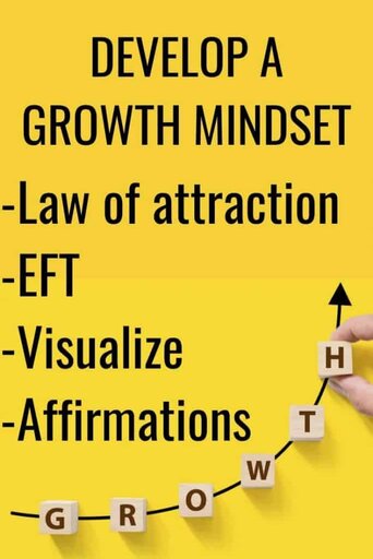 Developing a growth mindset