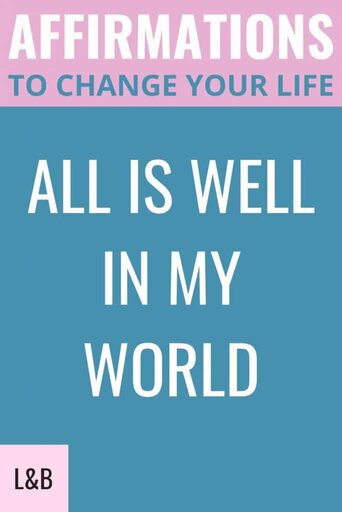 Affirmations to change your life