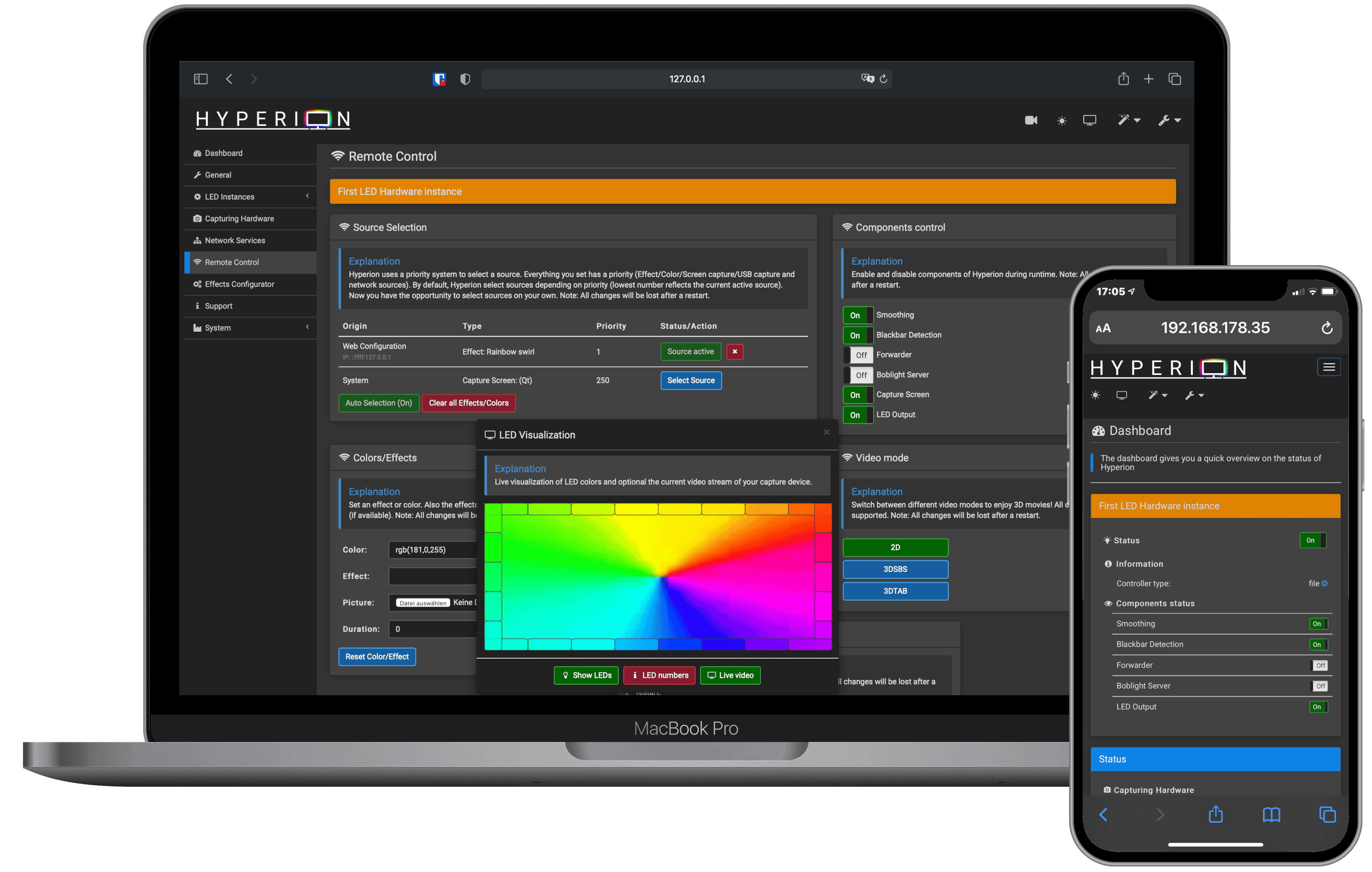 Ambibox/Arduino Ambilight Software Guide - Ambilight4pc