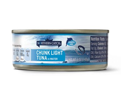Northern catch chunk light tuna in water 142g - Abart Foods