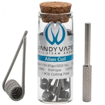 Vandy Vape Alien Prebuilt Coil 0.28ohm | Si Omar Vape Store | Best ...
