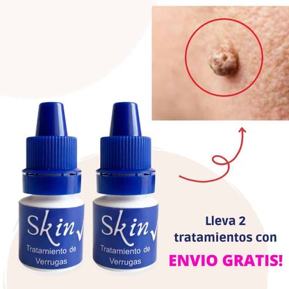 2 Tratamientos de verrugas Skin con Envío Gratis! - Demis Store