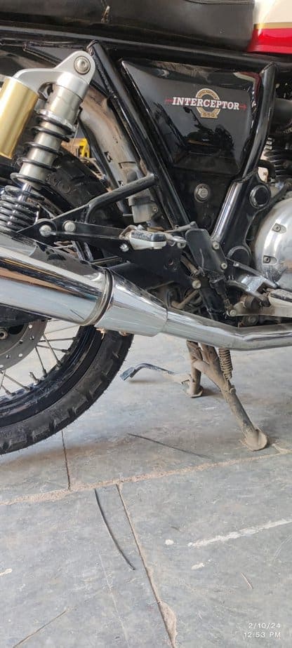 Pillion Footrest Extender For RE Interceptor 650 - HDTCustoms