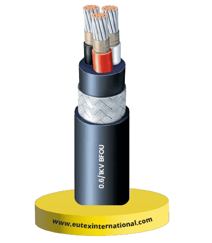 NEK 606 BFOU LOW VOLTAGE LSZH Cable - EUTEX International