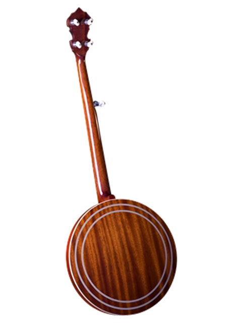 Gold Star Model GF-100HF Pro Banjo with Hearts & Flowers Inlays - Banjo.com