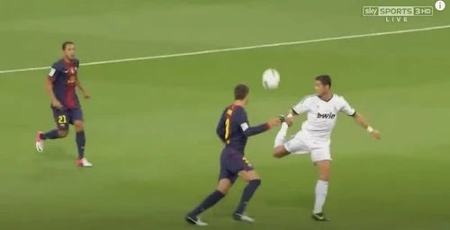Cristiano Ronaldo's Rainbow Flick - Soccer Training Info