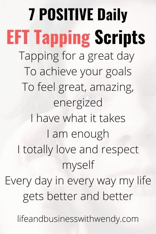7 Positive EFT Scripts Ideal for Daily Tapping