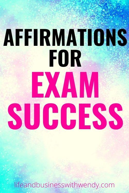 35 Affirmations For Exams