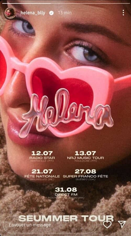 Héléna Bailly, révélation de la « Star Academy », part en tournée solo ...